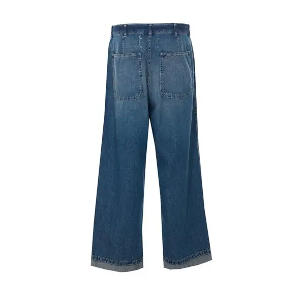 MAISON MARGIELA Wide Leg Denim Jeans