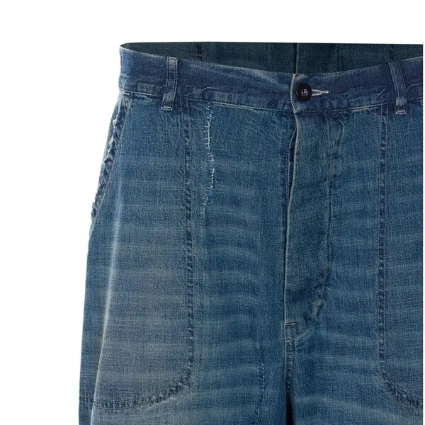 MAISON MARGIELA Wide Leg Denim Jeans