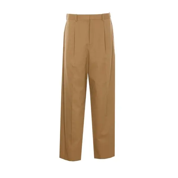 Loewe Anagram Patch Logo Pants - Cream