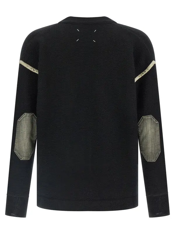 MAISON MARGIELA Elbow Patch Cardigan