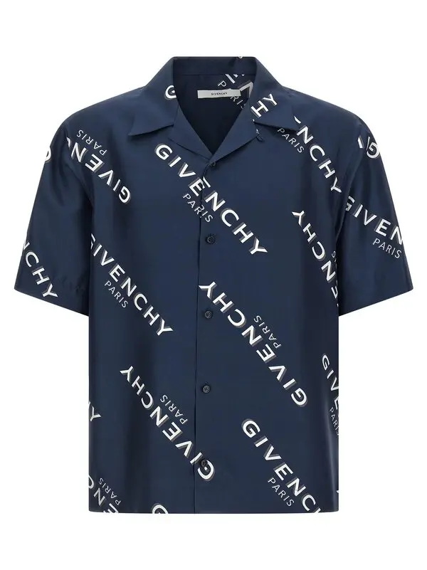 Givenchy Shadow' Shirt - Blue