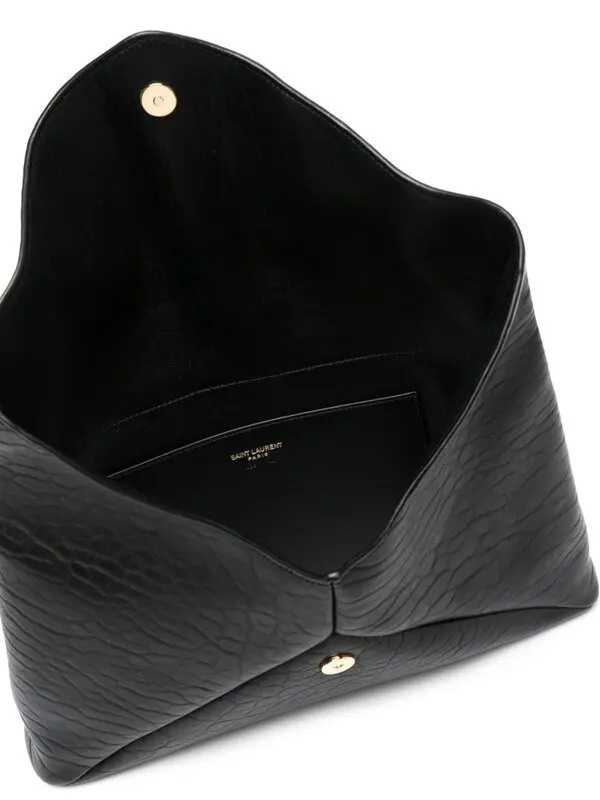 Saint Laurent Envelope Cassandre Large Leather Clutch