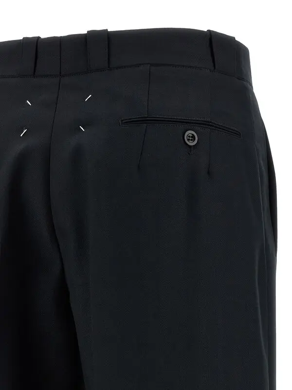 MAISON MARGIELA Herringbone Trousers