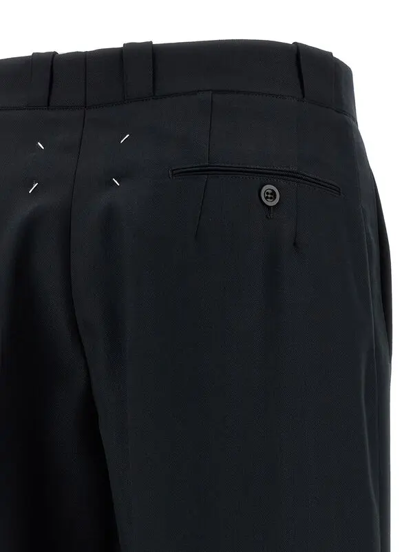 MAISON MARGIELA Herringbone Trousers