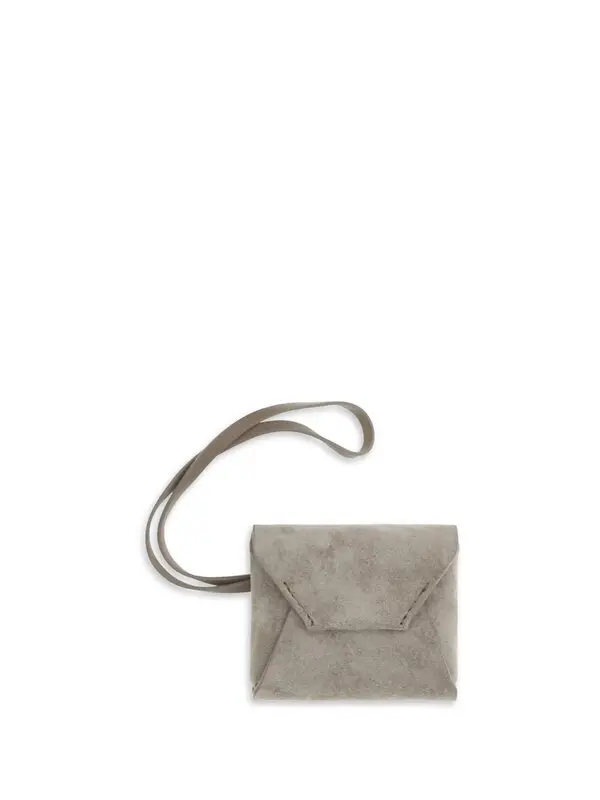 Brunello Cucinelli Suede Bag Charm - Gray
