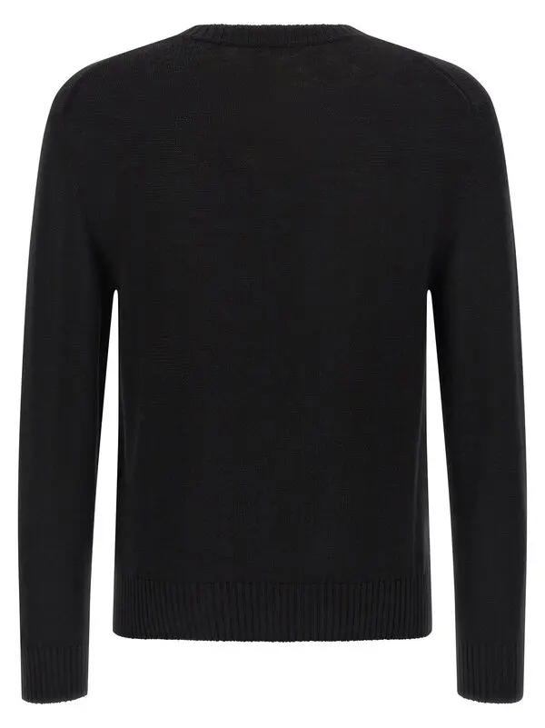 JIL SANDER Logo Embroidery Sweater