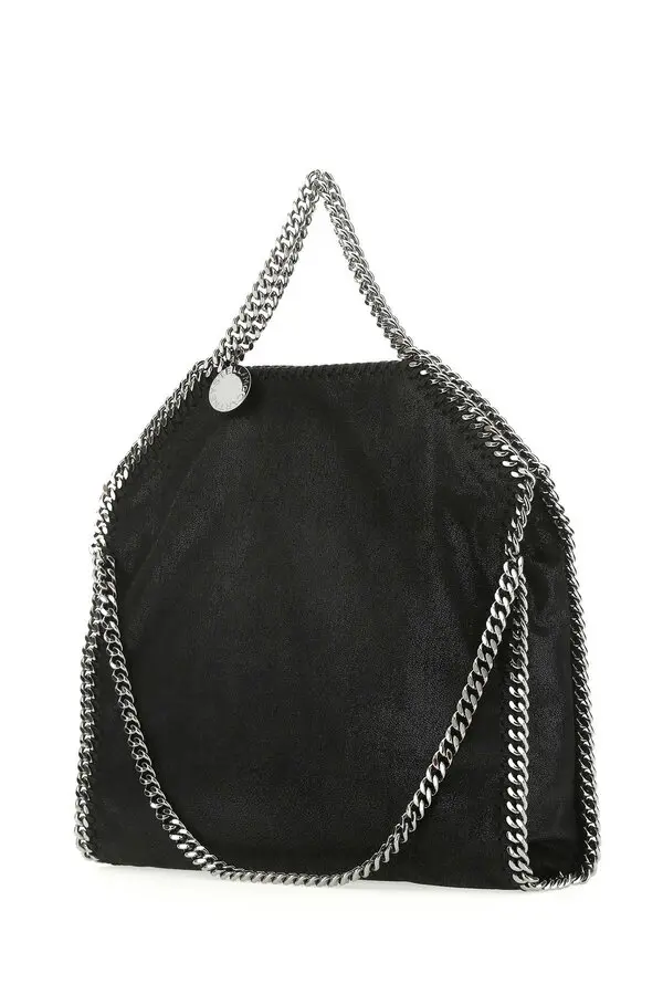 Stella McCartney Shaggy Deer Falabella Handbag - Black