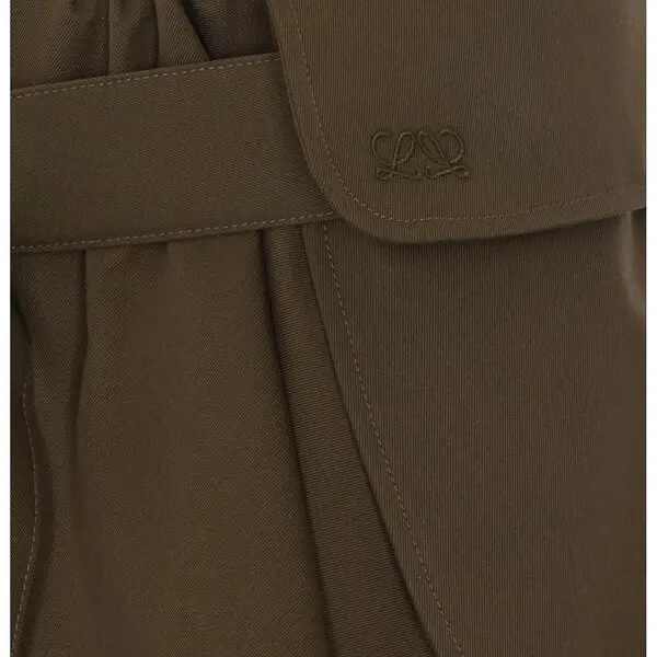 Loewe Cargo Mini Skirt - Green