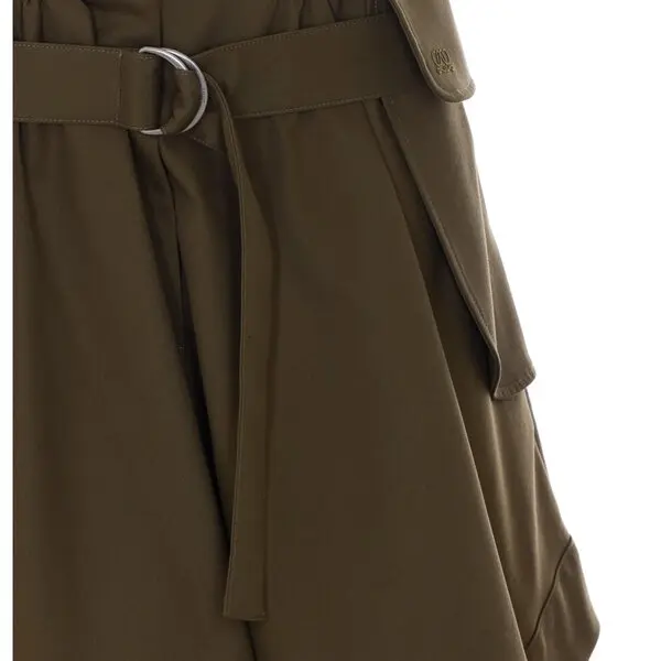 Loewe Cargo Mini Skirt - Green