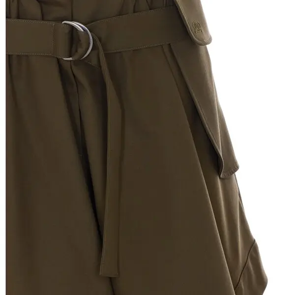 Loewe Cargo Mini Skirt - Green