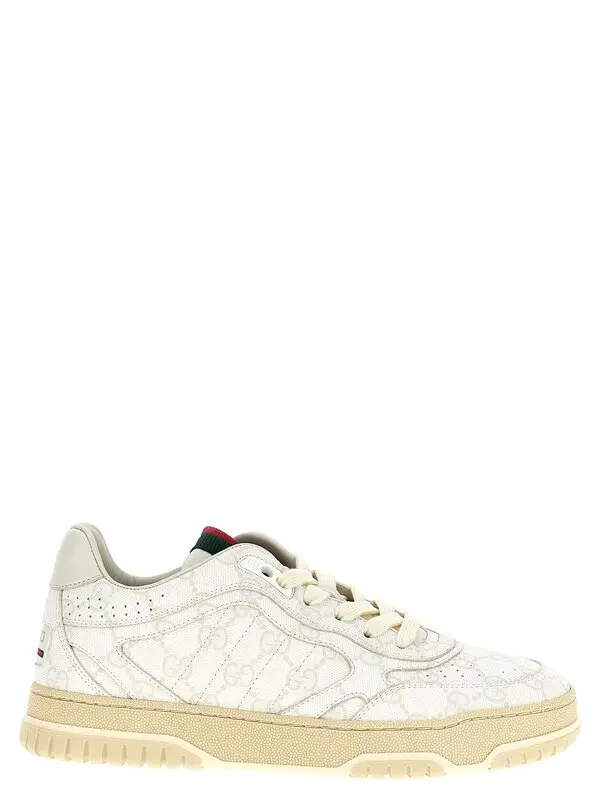 Gucci Re-web Sneakers - White