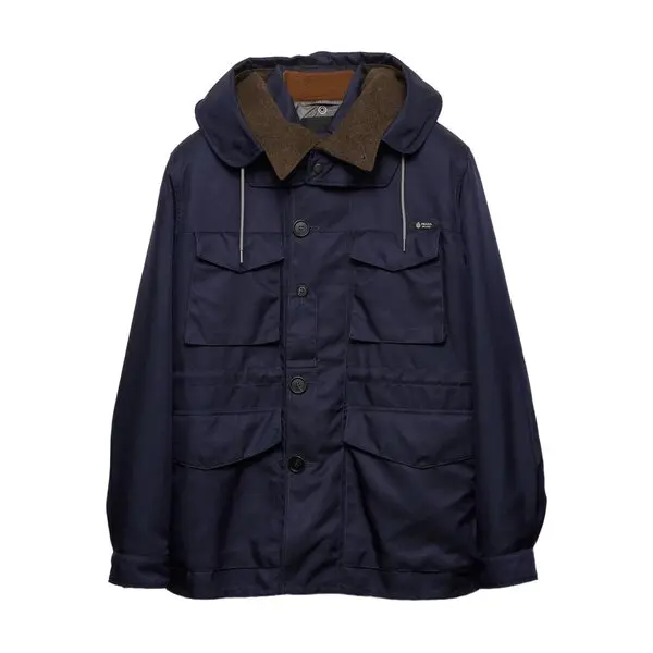 Prada Hooded Jacket - Blue