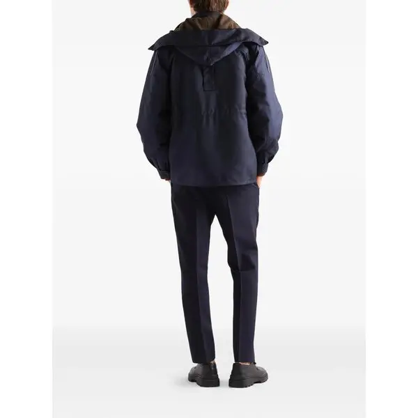 Prada Hooded Jacket - Blue