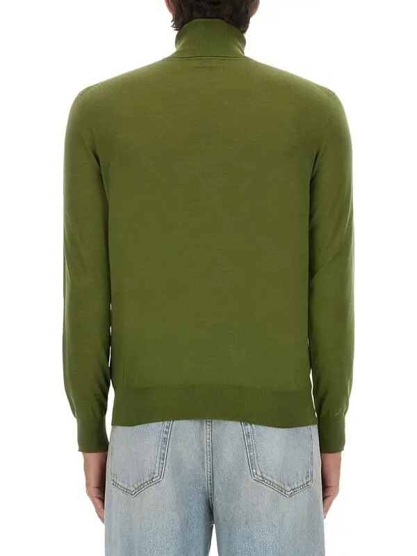 Saint Laurent Cashmere, Wool And Silk Turtleneck