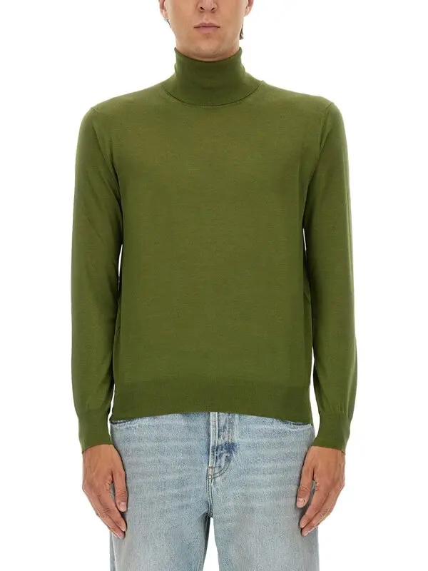 Saint Laurent Cashmere, Wool, And Silk Turtleneck