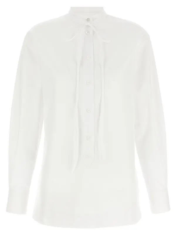 Gucci Double G Cotton Poplin Shirt - White