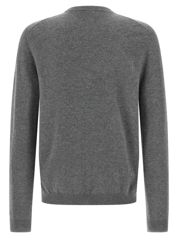 Gucci Gg Intarsia Cashmere Sweater - Gray