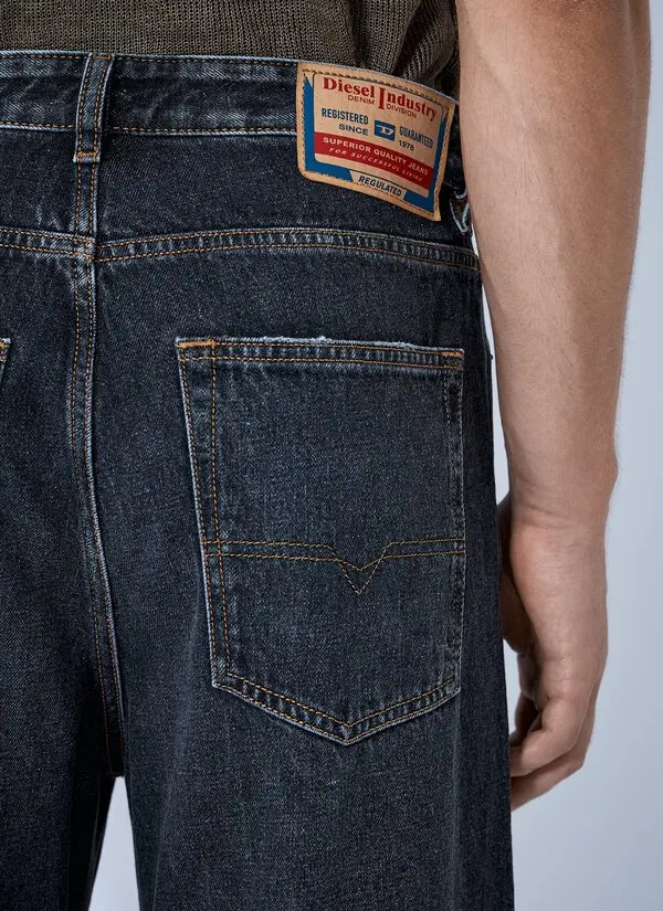 DIESEL® D-rise Wide Leg Jeans