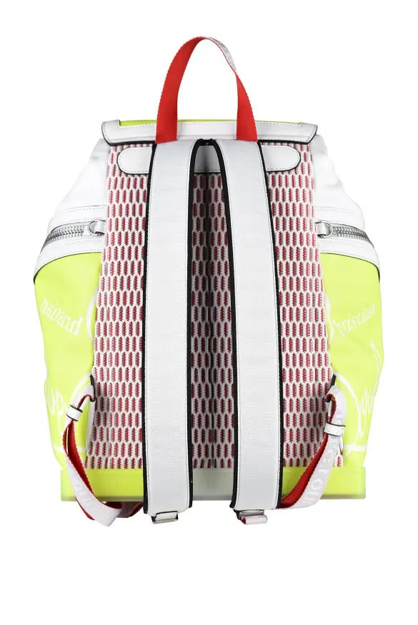 CHRISTIAN LOUBOUTIN Explorafunk Backpack - White