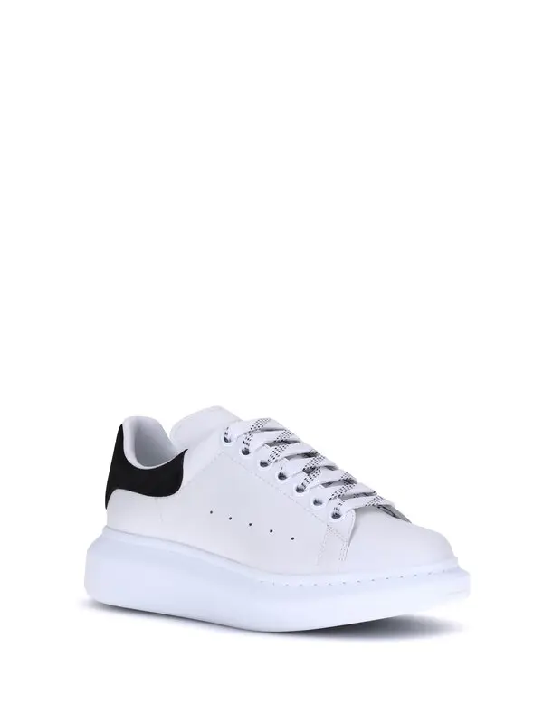 Alexander McQueen Leather Sneakers - White