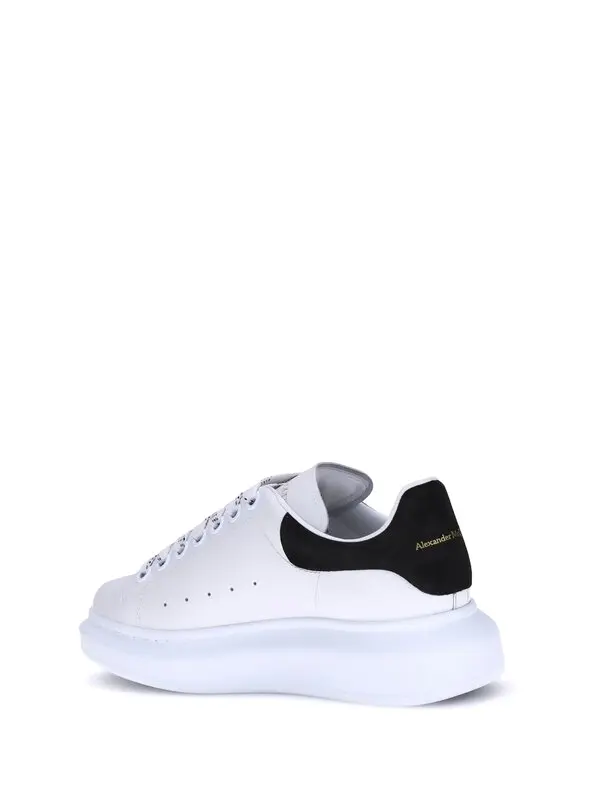 Alexander McQueen Leather Sneakers - White