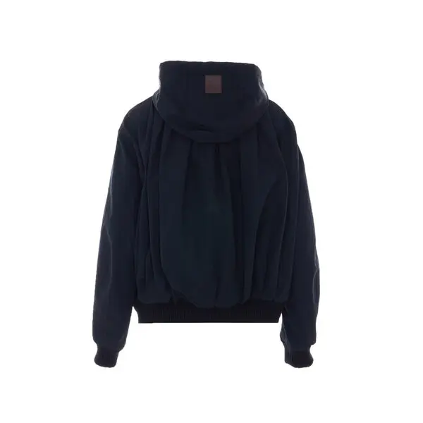 Loewe Cotton Blend Hooded Jacket