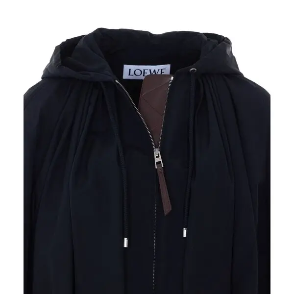 Loewe Cotton Blend Hooded Jacket