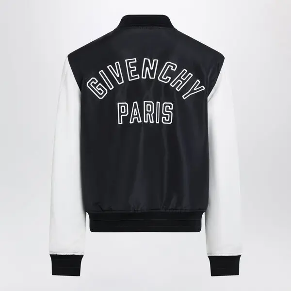 Givenchy Satin Varsity Jacket - Multicolor