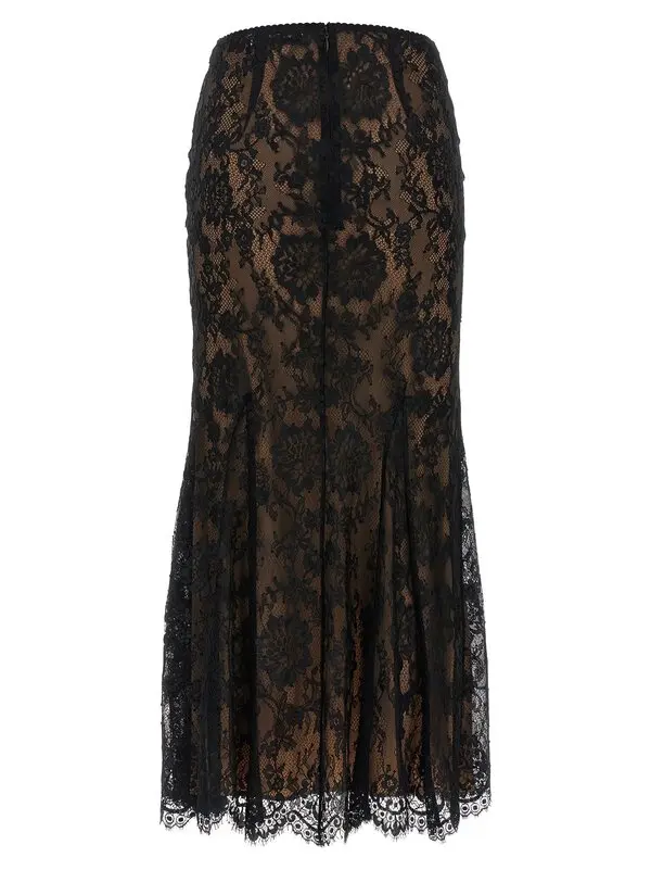 SELF-PORTRAIT Lace Midi' Skirt