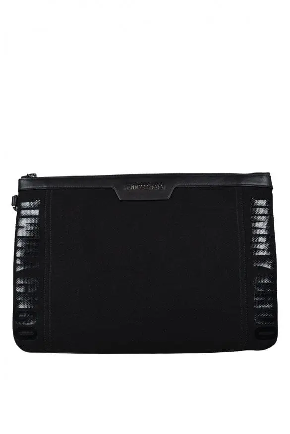 JIMMY CHOO Derek Clutch Bag - Black