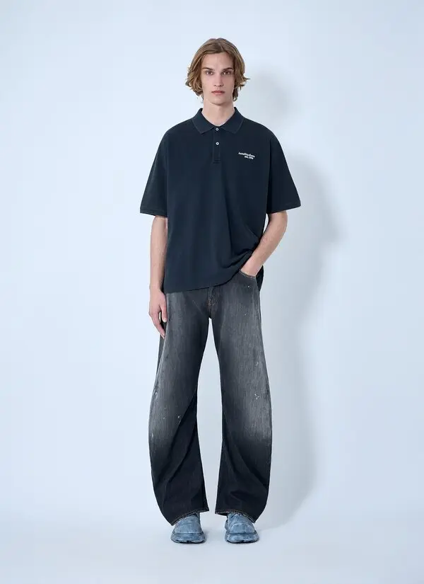 Acne Studios Piqué Polo Shirt