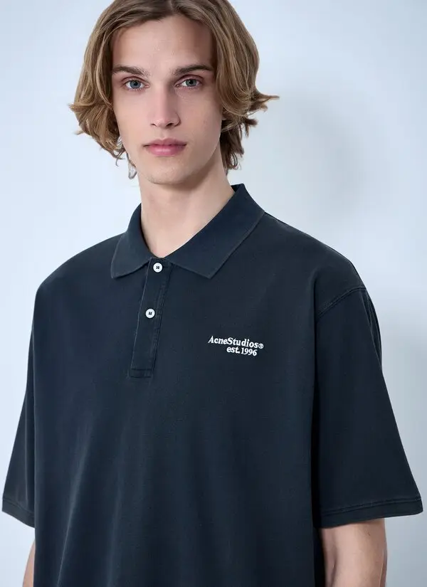 Acne Studios Piqué Polo Shirt