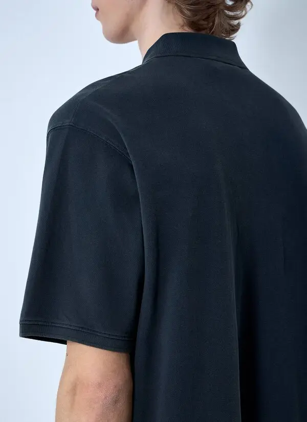 Acne Studios Piqué Polo Shirt