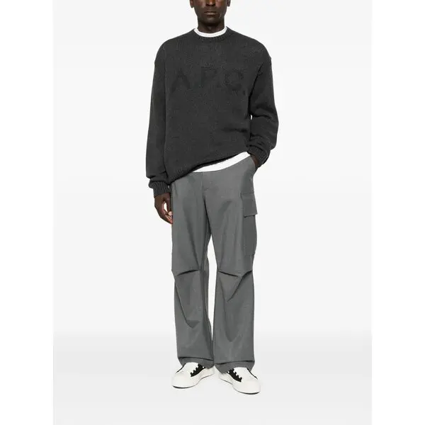 A.p.c. Grey Sweaters & Knitwear Jumpers