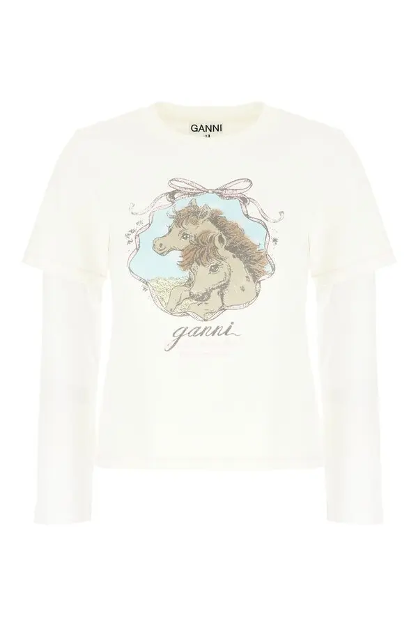 GANNI Clothing Sweatshirts - Multicolor