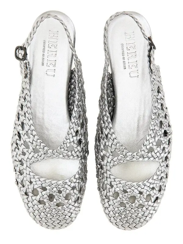 Hereu Slingback Sandal Empuria Metallic