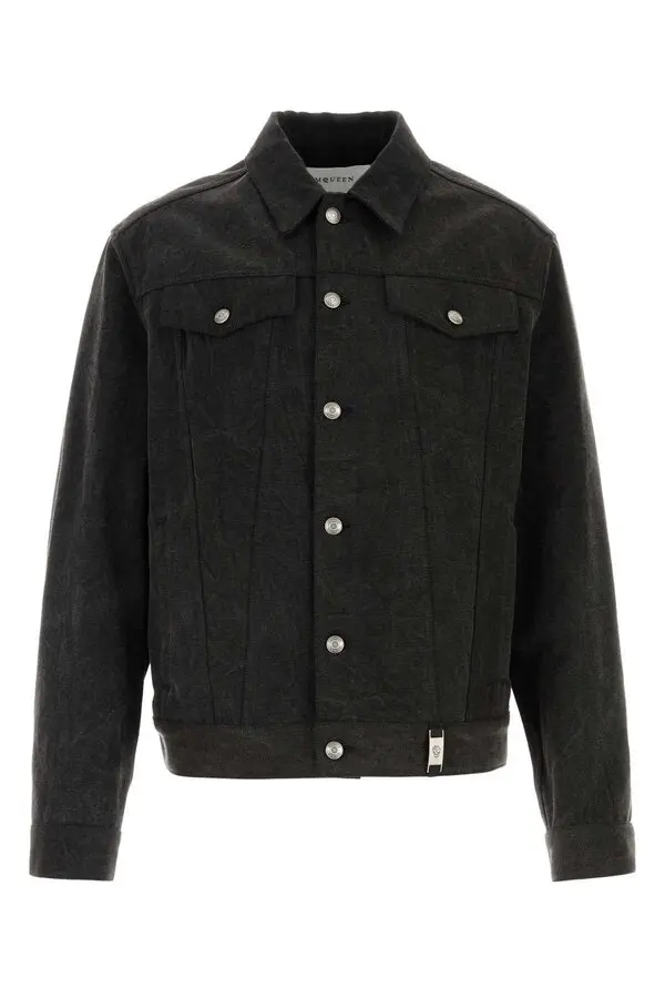 Alexander McQueen Slate Denim Jacket