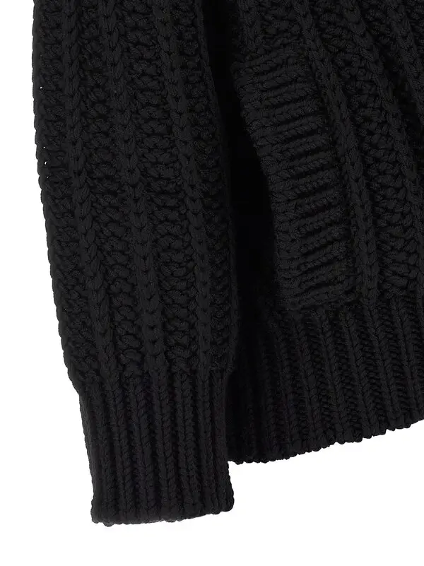 Dolce & Gabbana Coarse Wool Cardigan