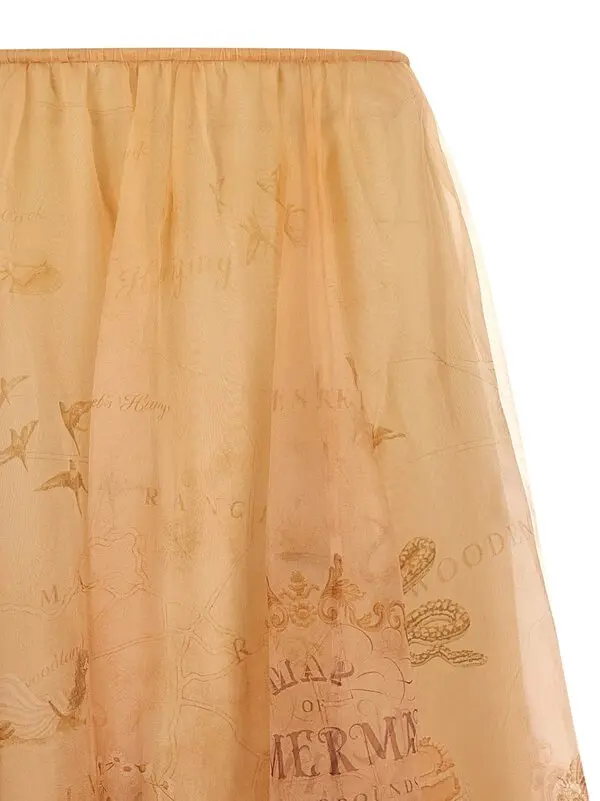Zimmermann Hypnotic Organza Maxi' Skirt