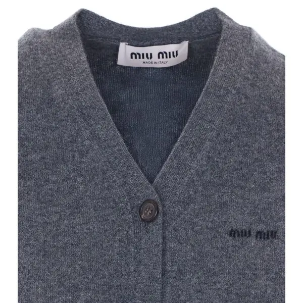 Miu Miu Cashmere Vest Cardigan
