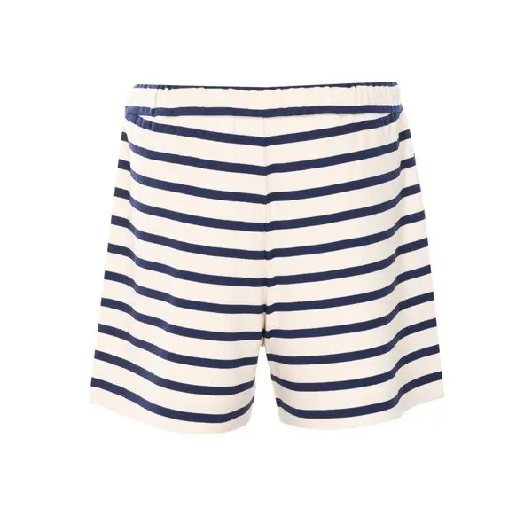 Moncler Logo Striped Shorts - Blue