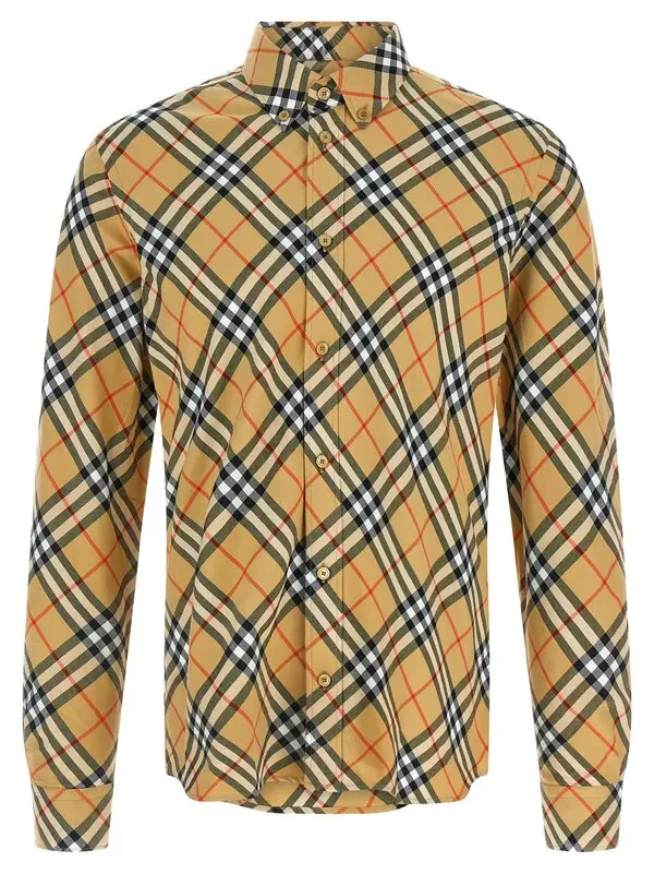 Burberry Roan' Shirt - Cream