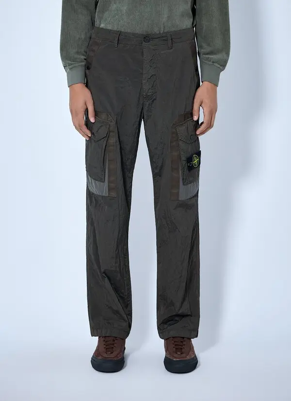 Stone Island Utility Cargo Pants - Gray