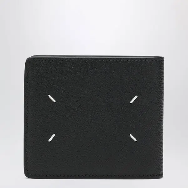 MAISON MARGIELA Four Stitches Bi-fold Wallet - Black