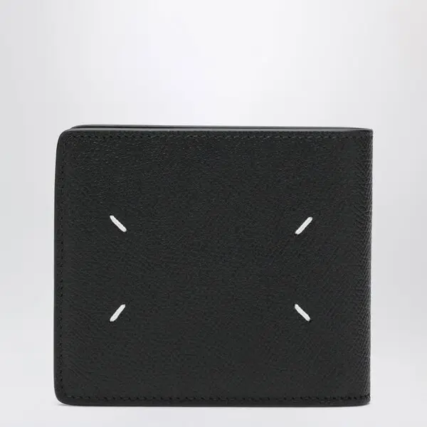 MAISON MARGIELA Four Stitches Bi-fold Wallet - Black