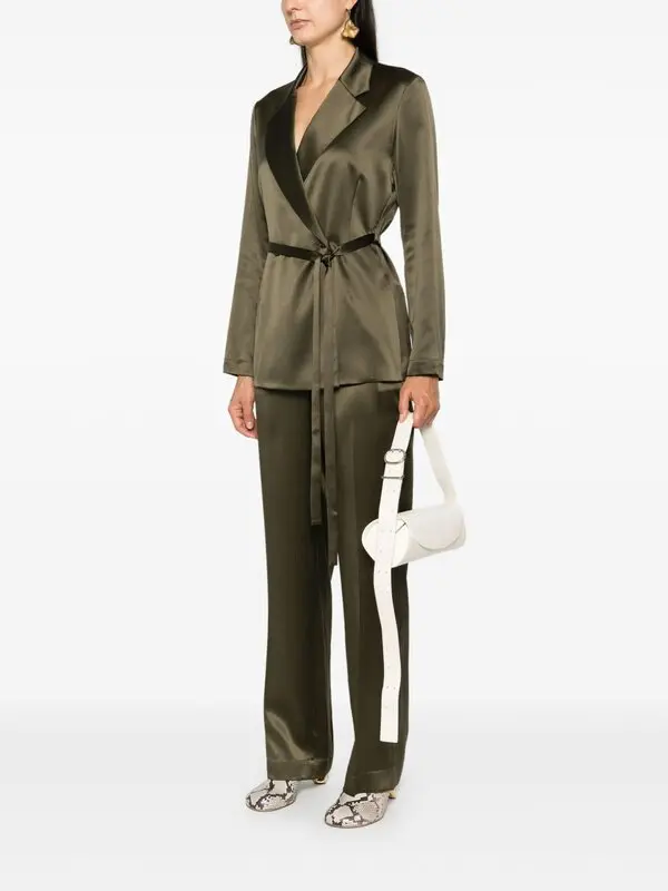 JIL SANDER Cannolo Small Leather Shoulder Bag