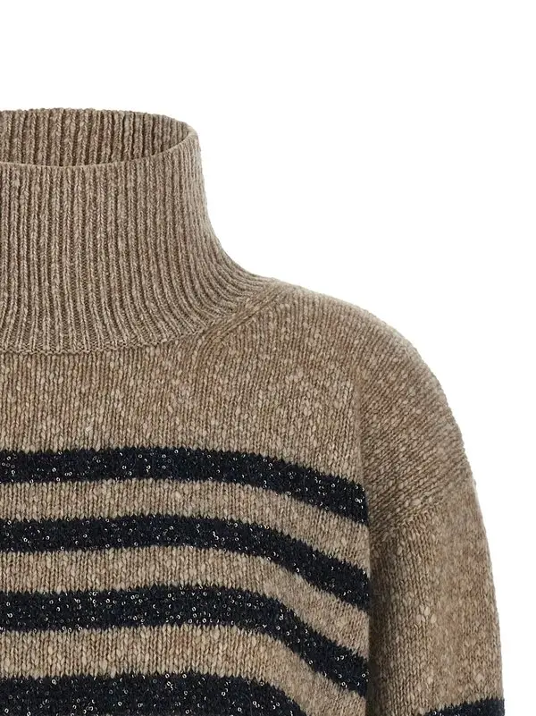 Brunello Cucinelli Striped Sweater - Multicolor