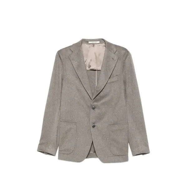 Tagliatore Grey Jackets Blazers - Gray