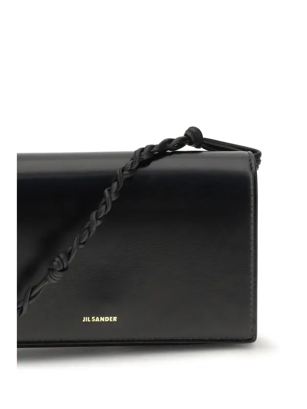 JIL SANDER Tangle Wallet With Shoulder Strap