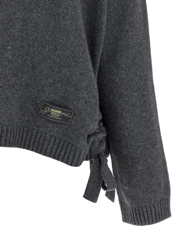 GANNI Side Laces Sweater
